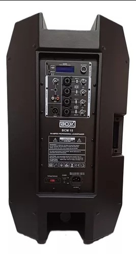 CAIXA DE SOM BI-AMPLIFICADA BOXX BCM-15 500w - Dat Som Instrumentos Musicais